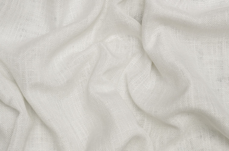 Basford Brands | BERGAMO 320CM CHALK UNC SHEER - BASE WEIGHTED